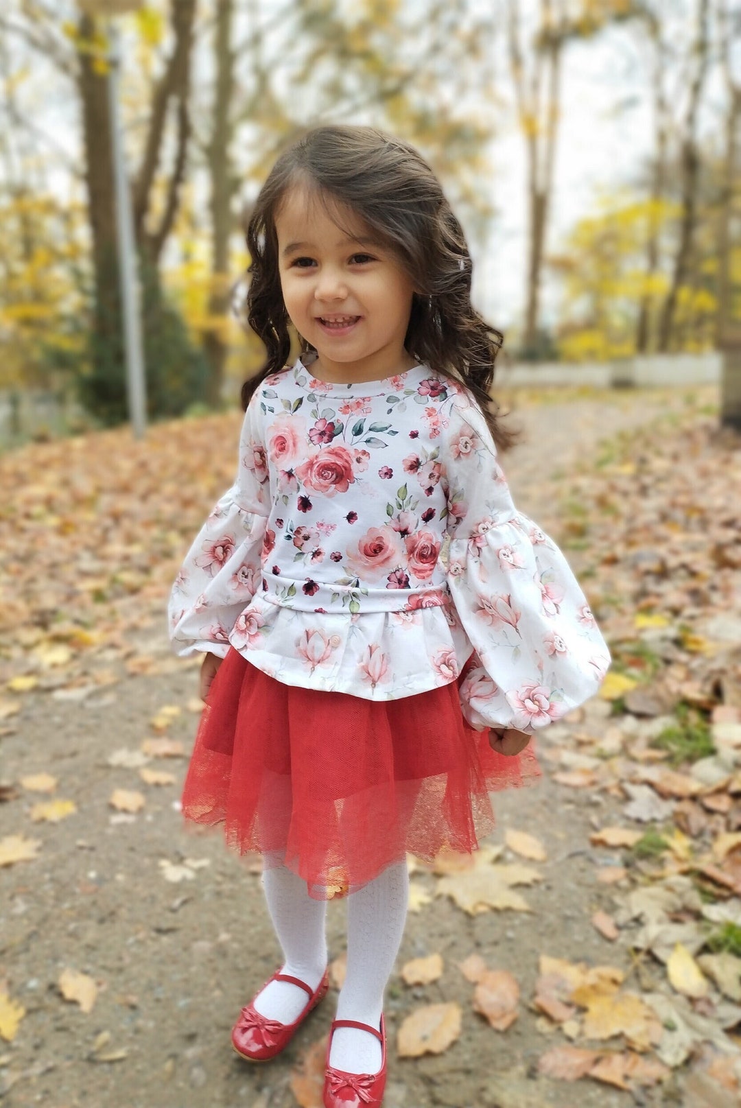 Tulip Blouse Pdf Sewing Pattern / Children Pattern / Size 1-14Y - Etsy