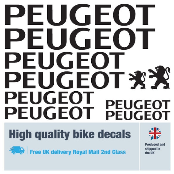 Peugeot Decals - Etsy