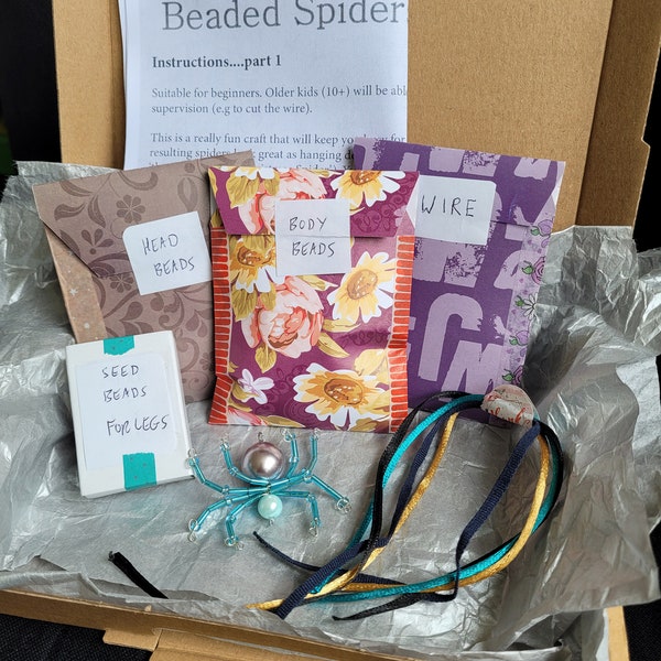 Beaded Spider - Etsy UK