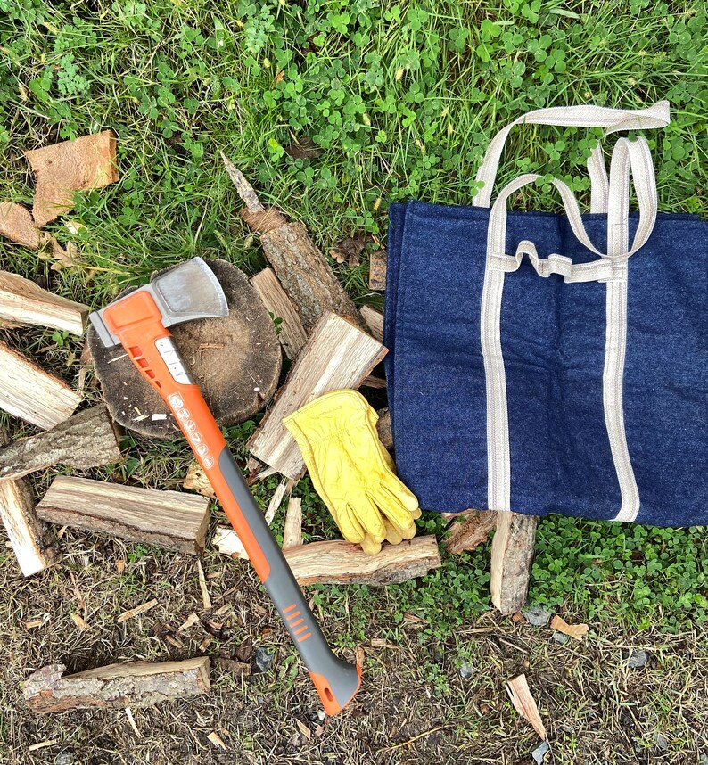 Log Carrier, Wood Carrier Bag, Firewood Carrier, Fireplace Wood Bag ...