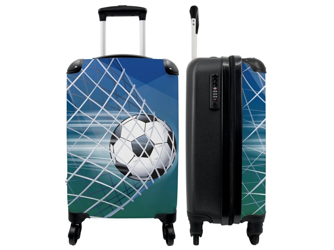 Sports Nursery Printed Suitcase Football Illustrator Nursery - Etsy