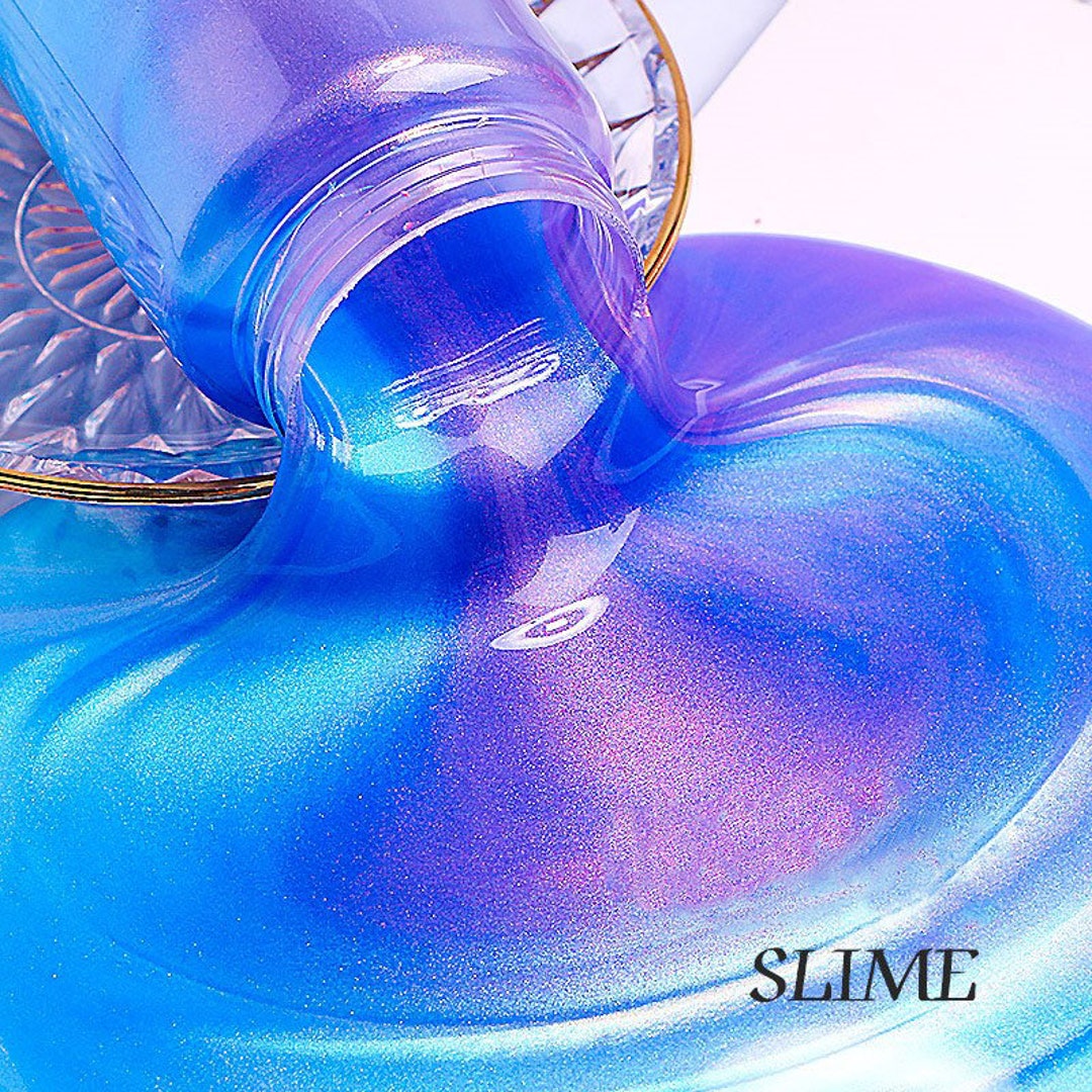 Beaded Slime Gradient Slime Color Conversion Chameleon Slime - Etsy