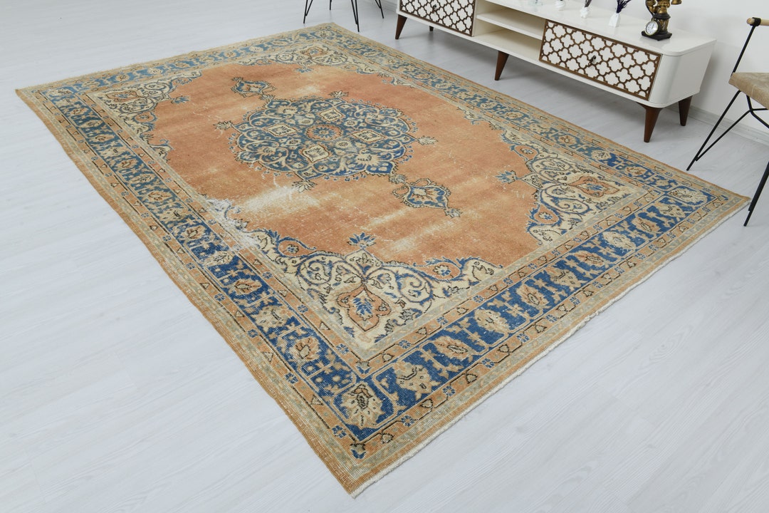 7x10 Area Rug,7x10 Rug,anatolian Area Rug,7x10 Vintage Rug,vintage Area ...