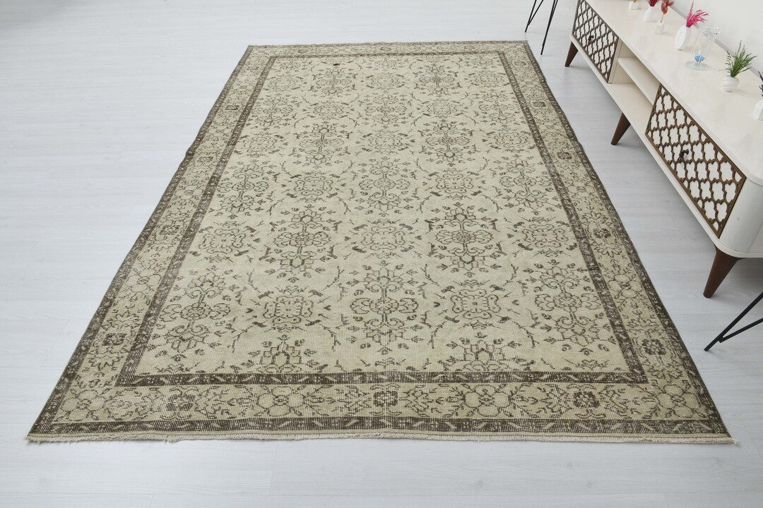 6x10 Rug,handmade Rug,living Room Rug,vintage Area Rug,6x10 Turkish Rug ...