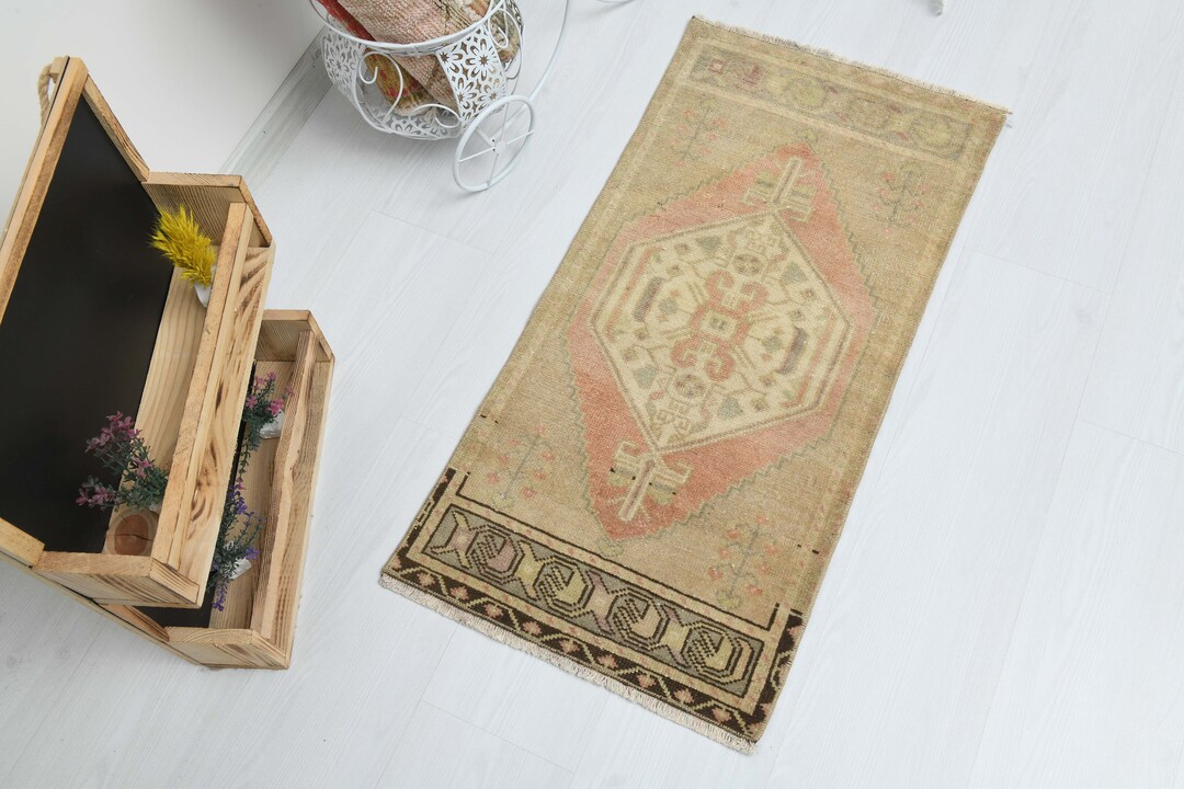 Vintage Bathroom Rugoushak Bath Rug2x3 Vintage Rug2x3 - Etsy