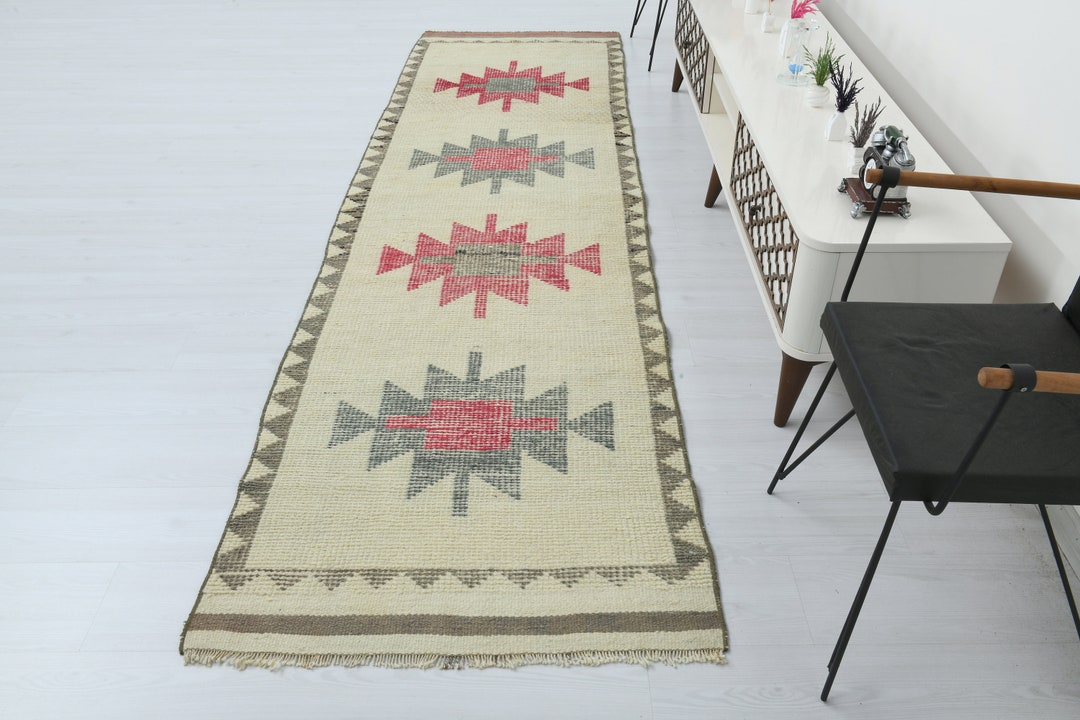 3x11 Runner Rug,oushak Runner,3x11 Rug,soft Rug,wool Runner Rug,hallway ...