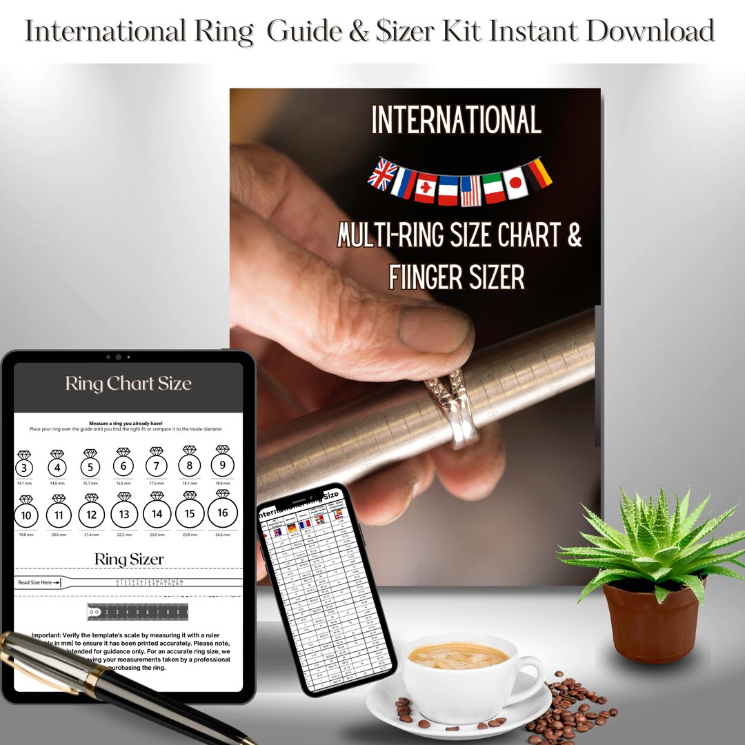Ring Sizer for the Perfect Ring Fit- International Multi-sizer - Etsy