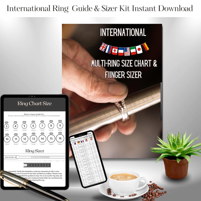 Ring Sizer for the Perfect Ring Fit- International Multi-sizer - Etsy