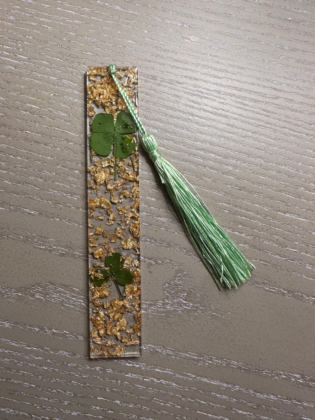 Four Leaf Clover Bookmark - Etsy
