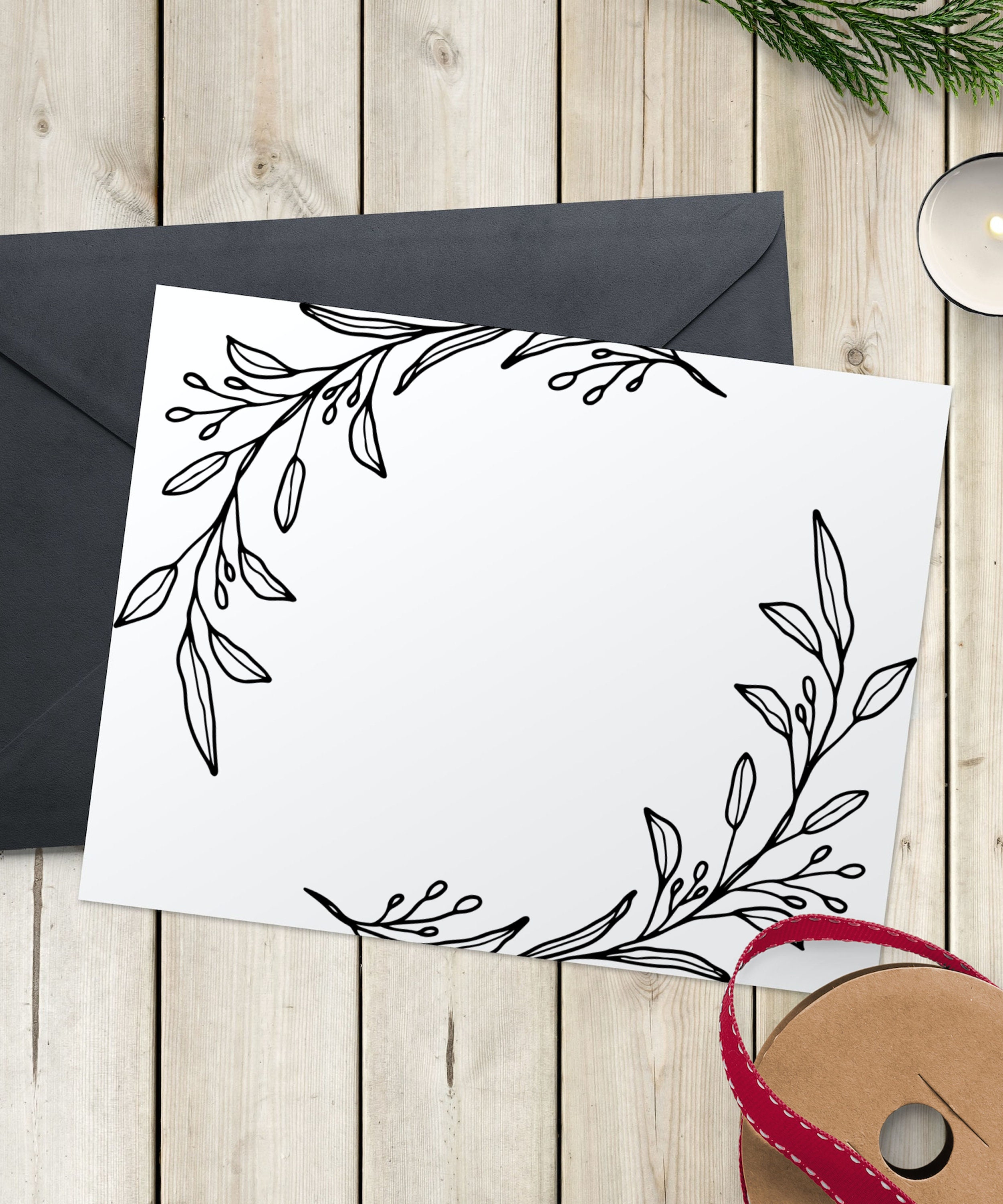 Heart laurel wreath svg, circle svg bundle, wreath monogram svg circle ...