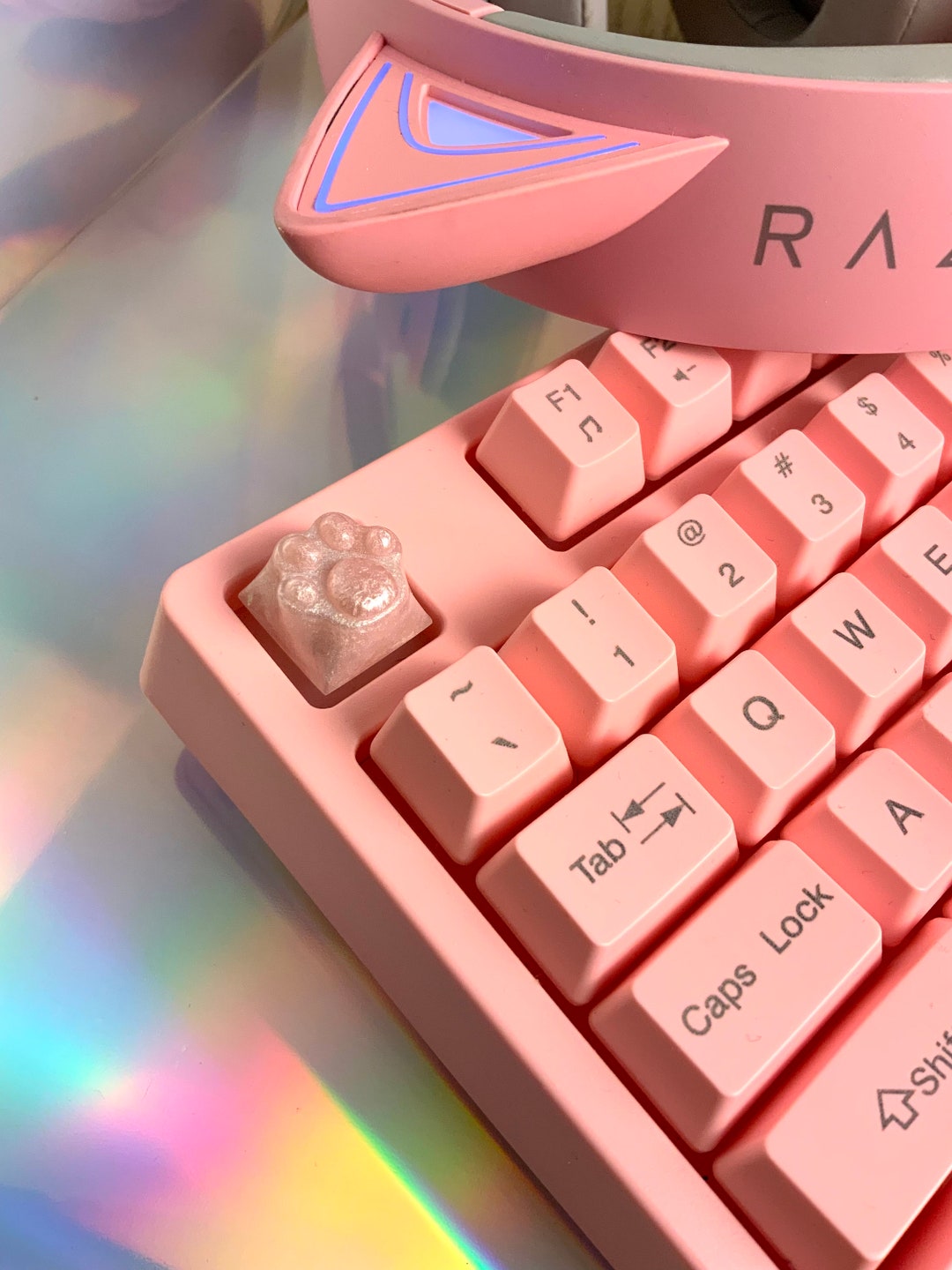 Milky Cat Keycaps - Etsy