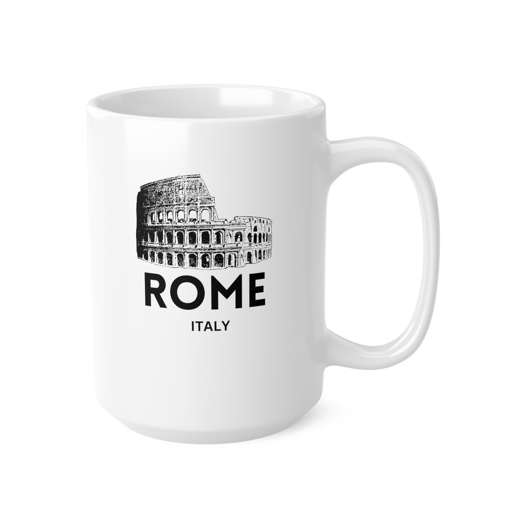 Rome Italy Ceramic Coffee Cups, Gift From Italy, Italy Ceramic Coffee ...