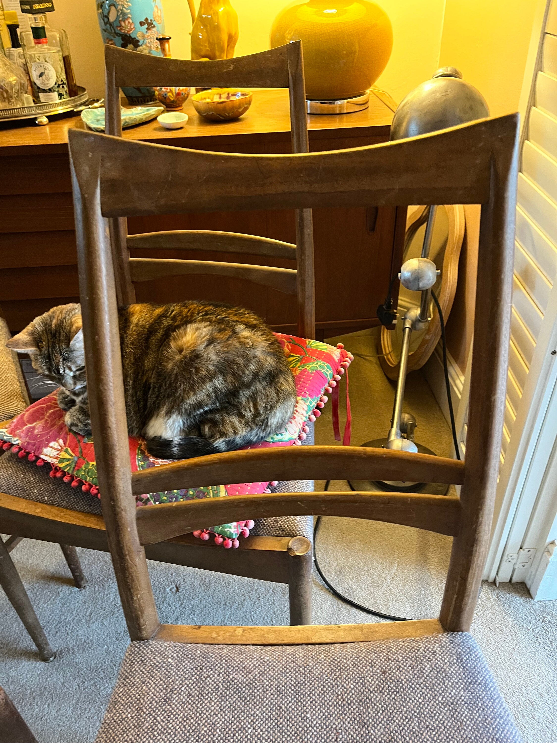 Mid Century Modern Swedish Dining Chairs X4, Probably Troed Designed by ...