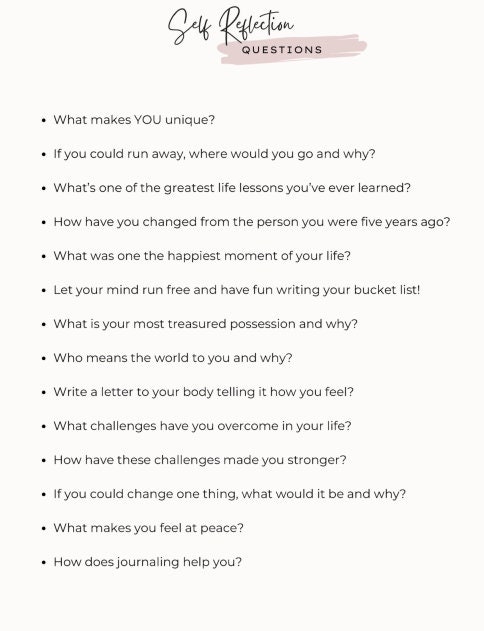 Self-care Checklist Printable | Self-improvement | Self-care Tracker ...