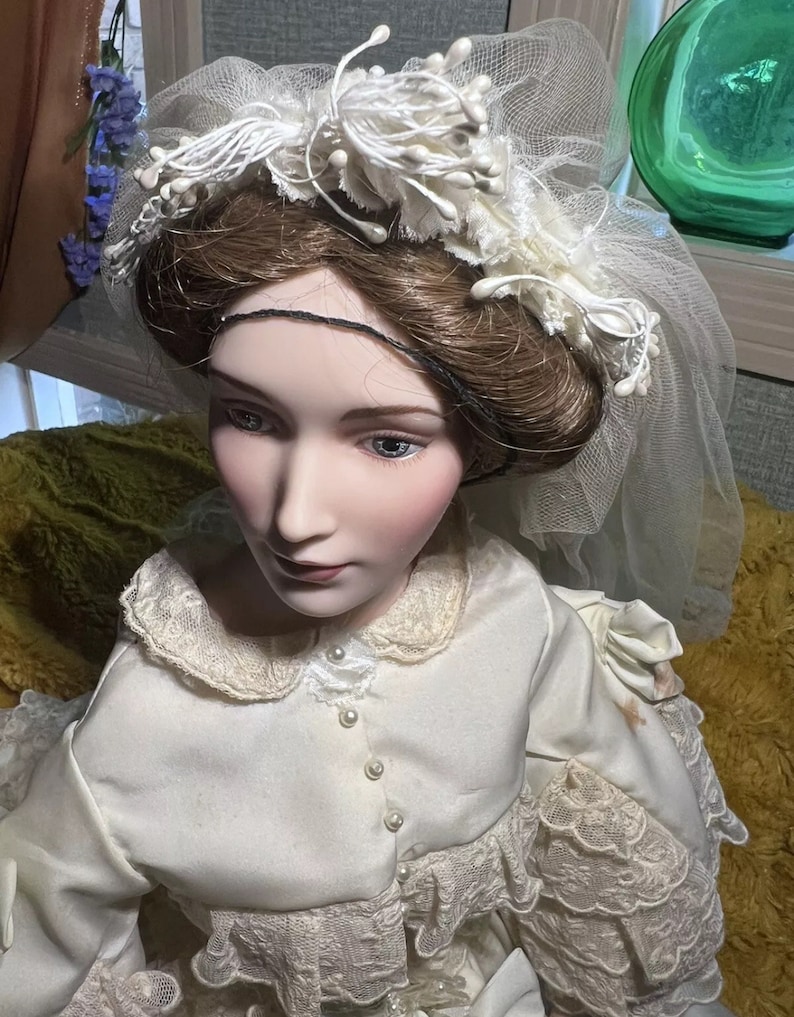 Franklin Mint Bride Doll - Etsy