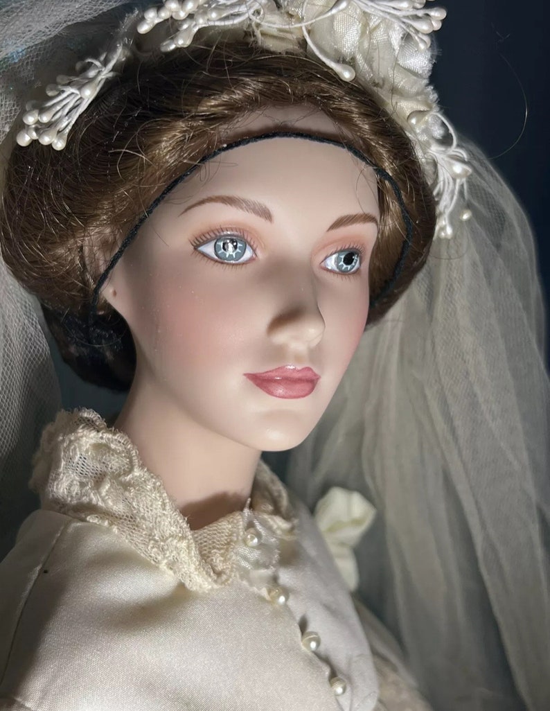Franklin Mint Bride Doll - Etsy