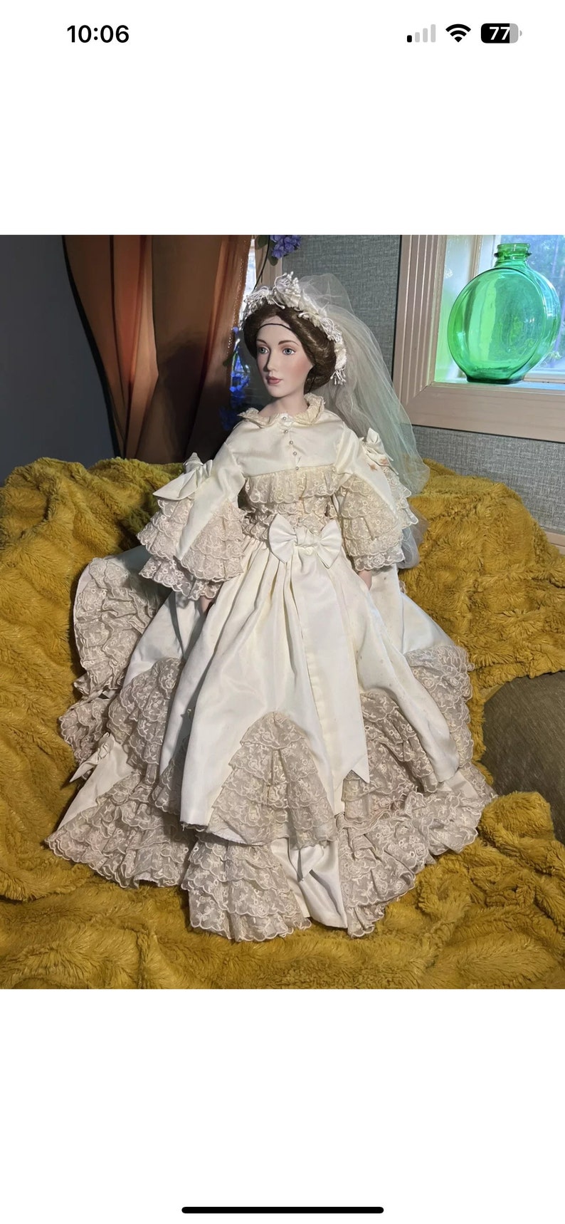 Franklin Mint Bride Doll - Etsy