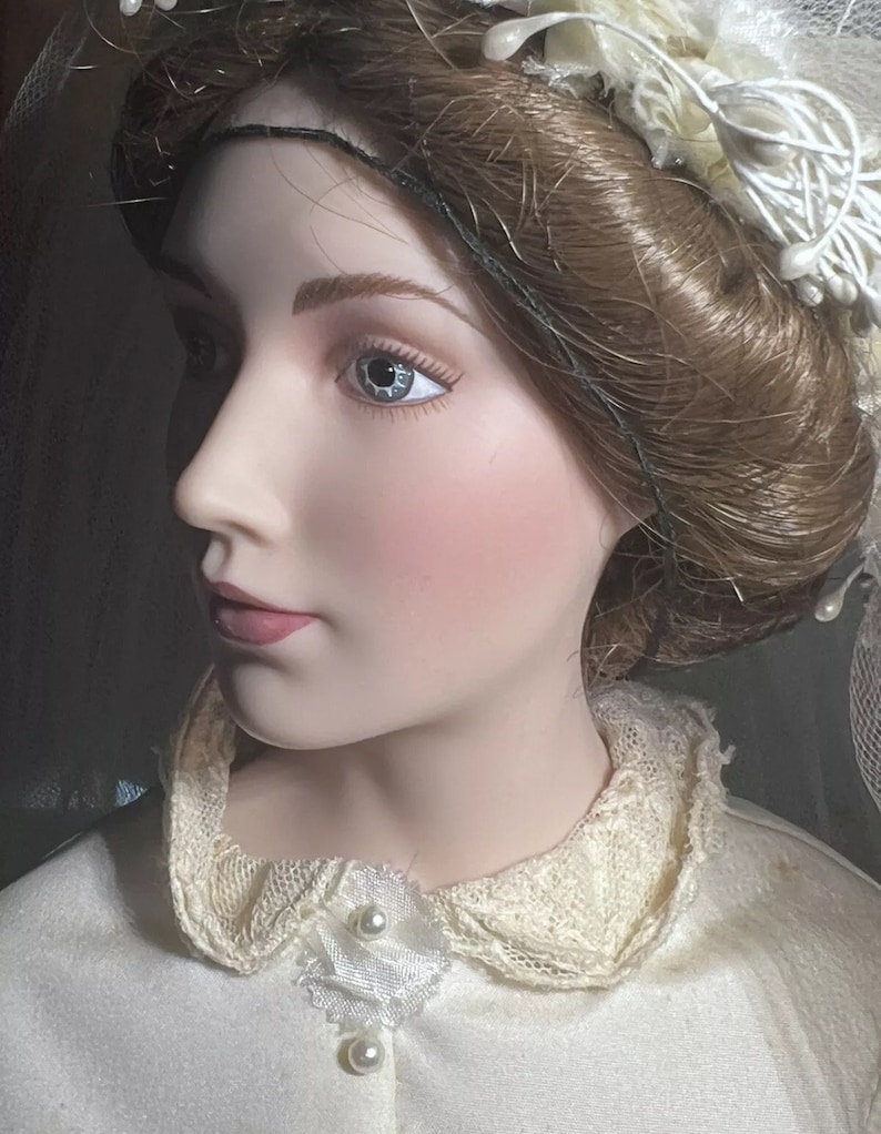 Franklin Mint Bride Doll - Etsy