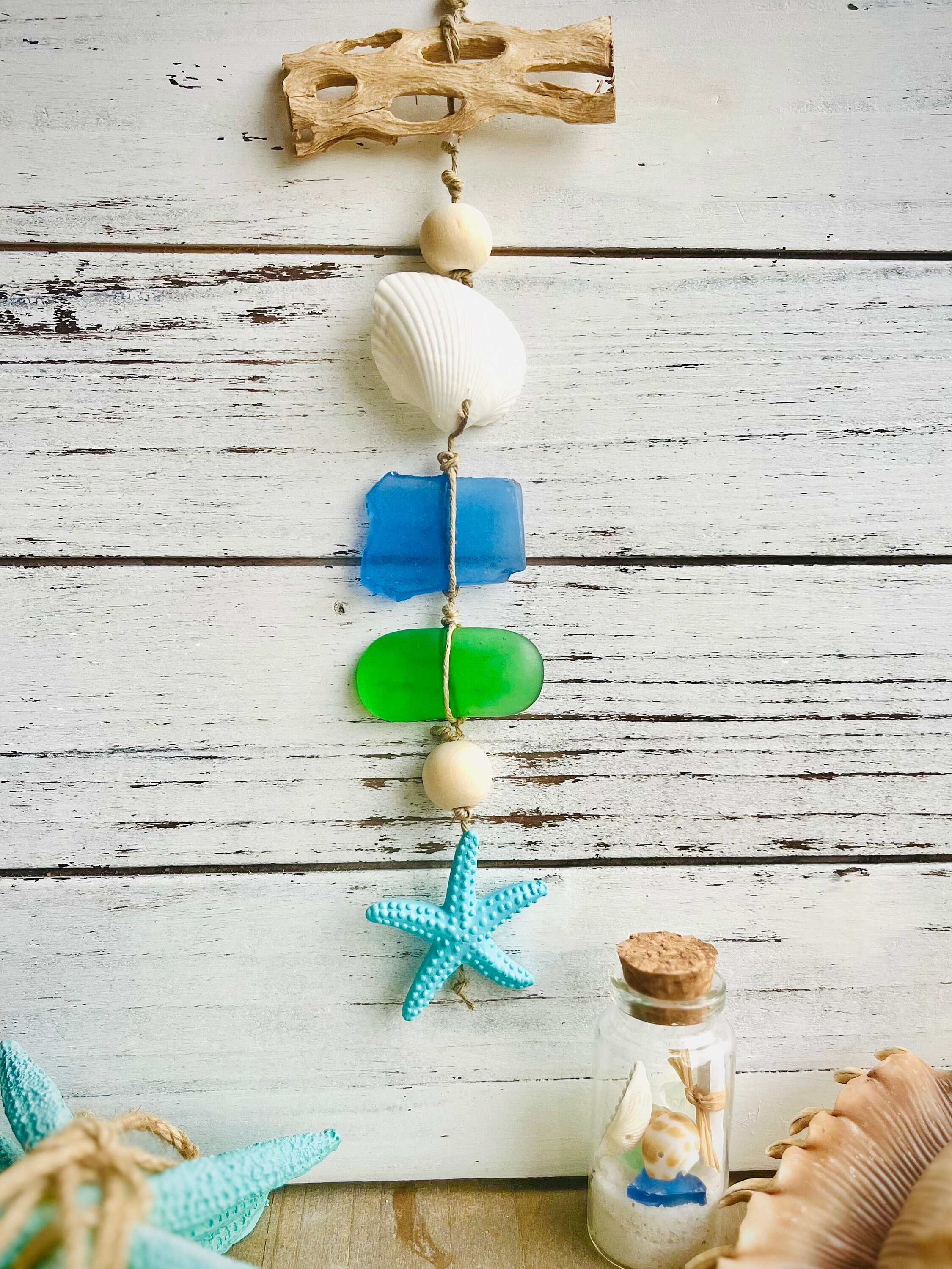 Beach Decor With Sea Glass - Etsy