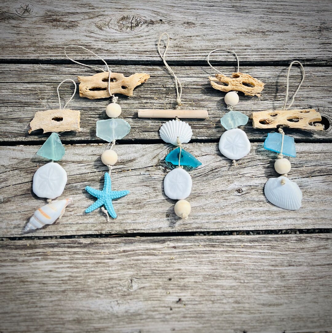 Sea Glass Beach Decor Medium Size Hanging - Etsy