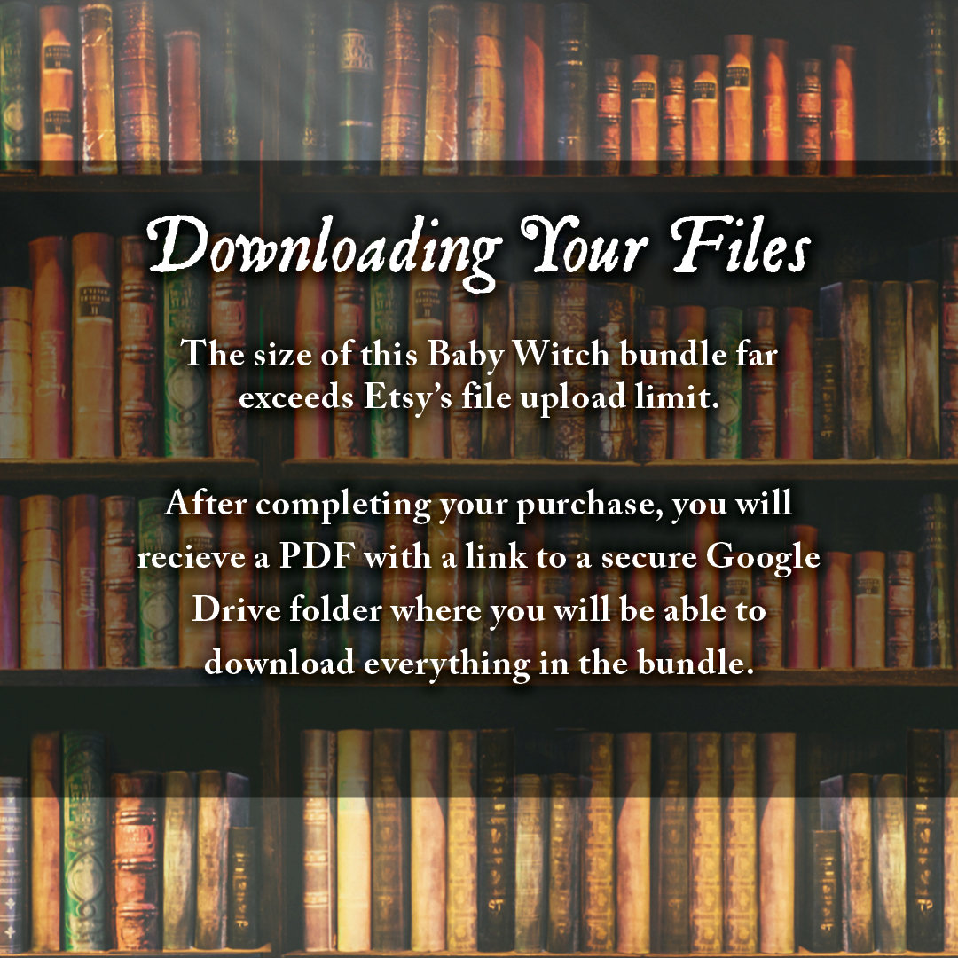 GREEN WITCH Bundle PDF Printable Download, 458 Pages Grimoire Pagan ...