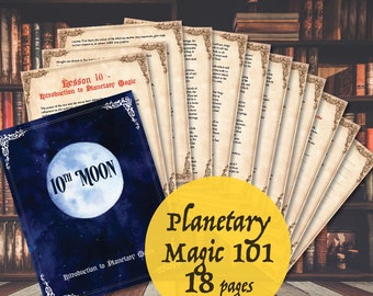 The Seven Planetary Kameas and Seals Witchcraft Pack Jupiter Mercury ...