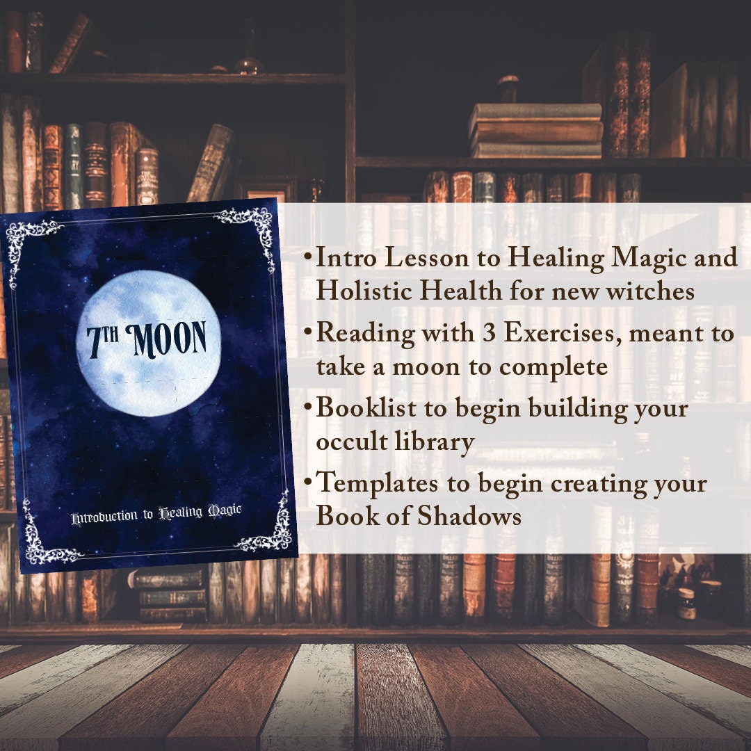 Witchcraft 101: 7th Lesson, Intro to Healing, 20 Pages Digital Download ...