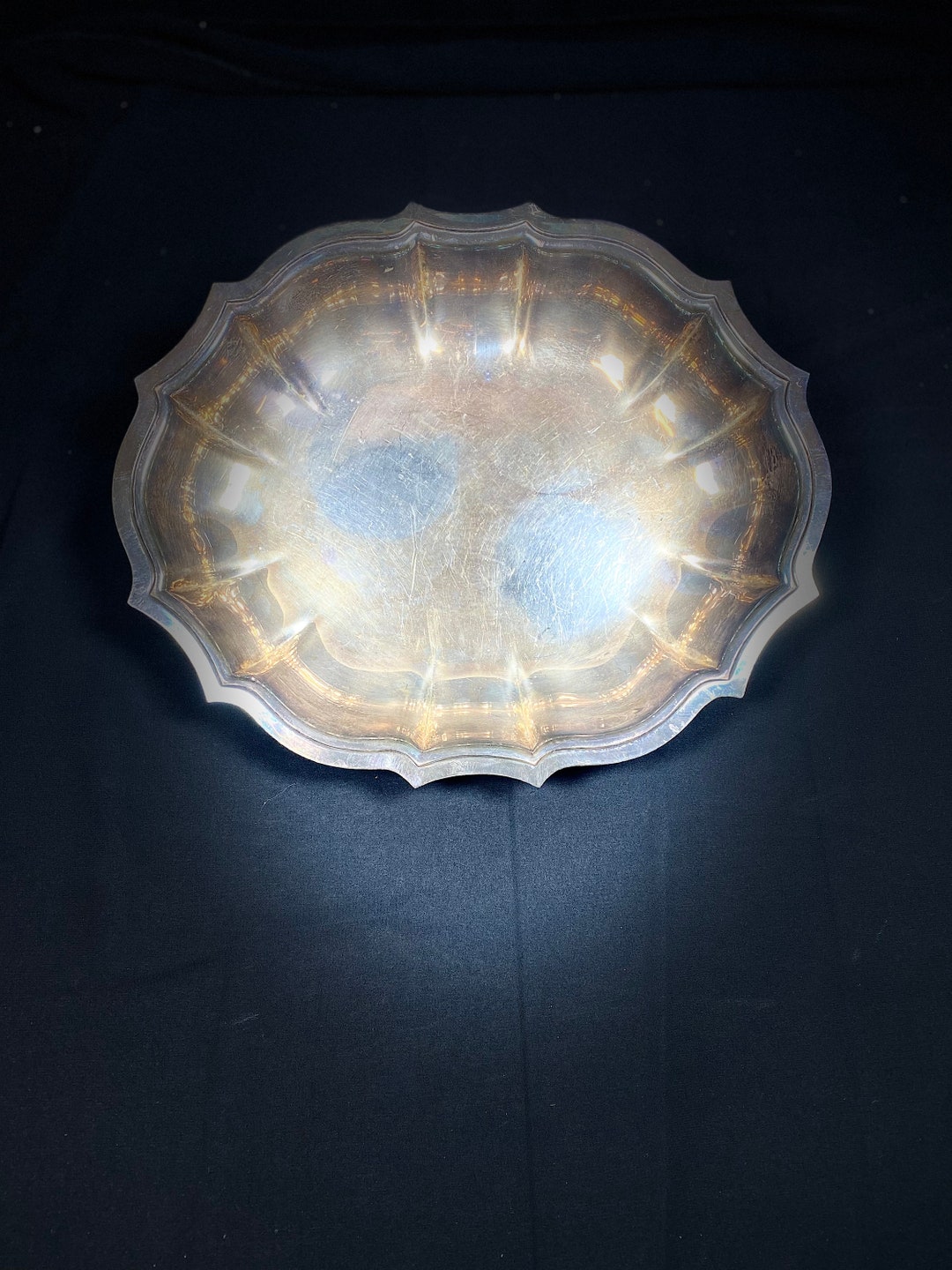 Vintage Chippendale Silverplate Tray 695 for Sale! - Etsy