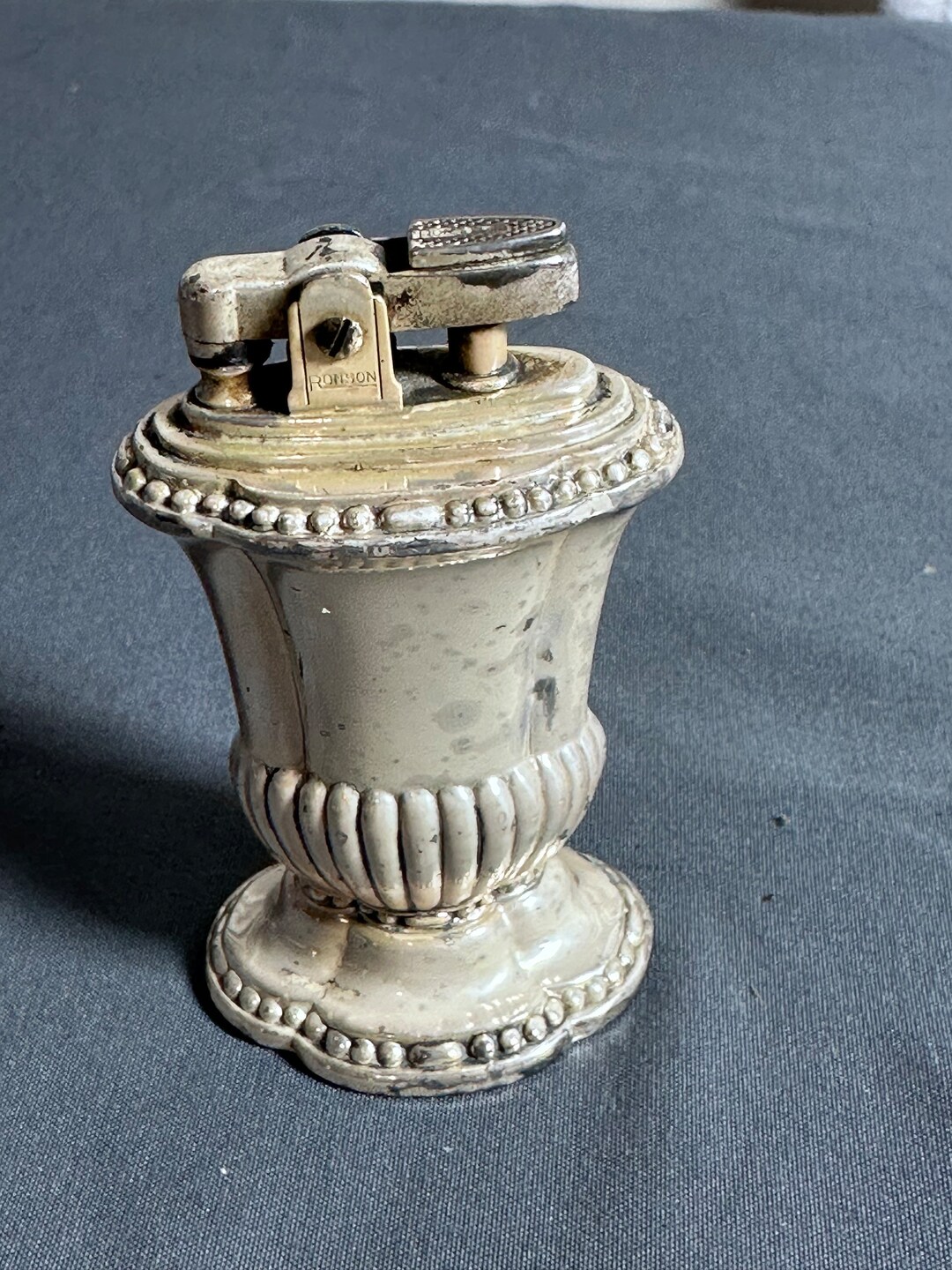 Vintage Ronson Mayfair Silverplate Table Lighter 1950s - Etsy