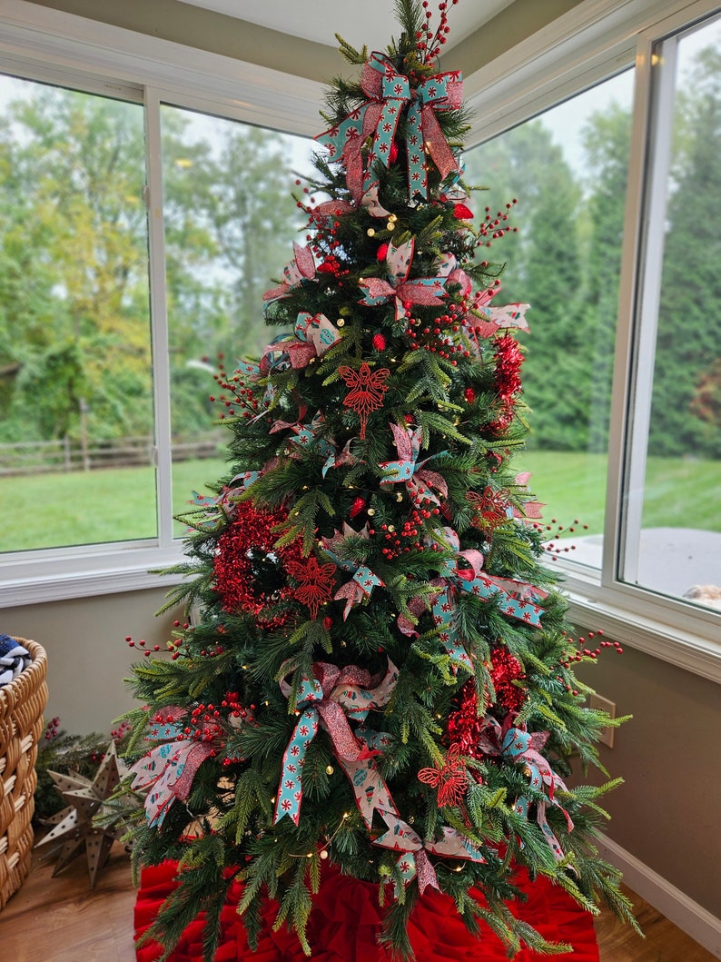 Sugar Plum Fairy Christmas Tree Decor & Ribbon Kit - Etsy