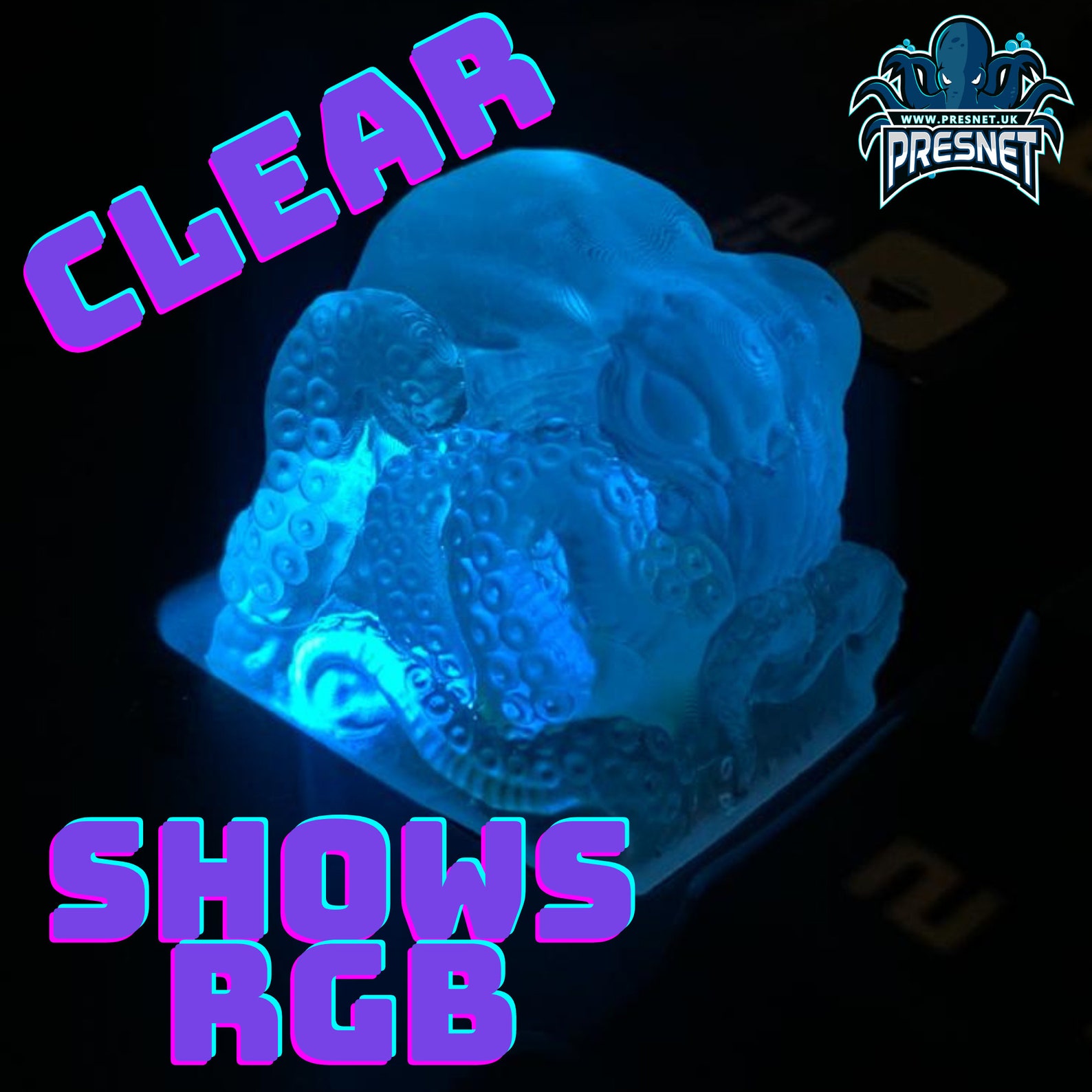 Octopus Artisan Keycap for Cherry MX Keycap Mechanical Gaming Keyboards ...