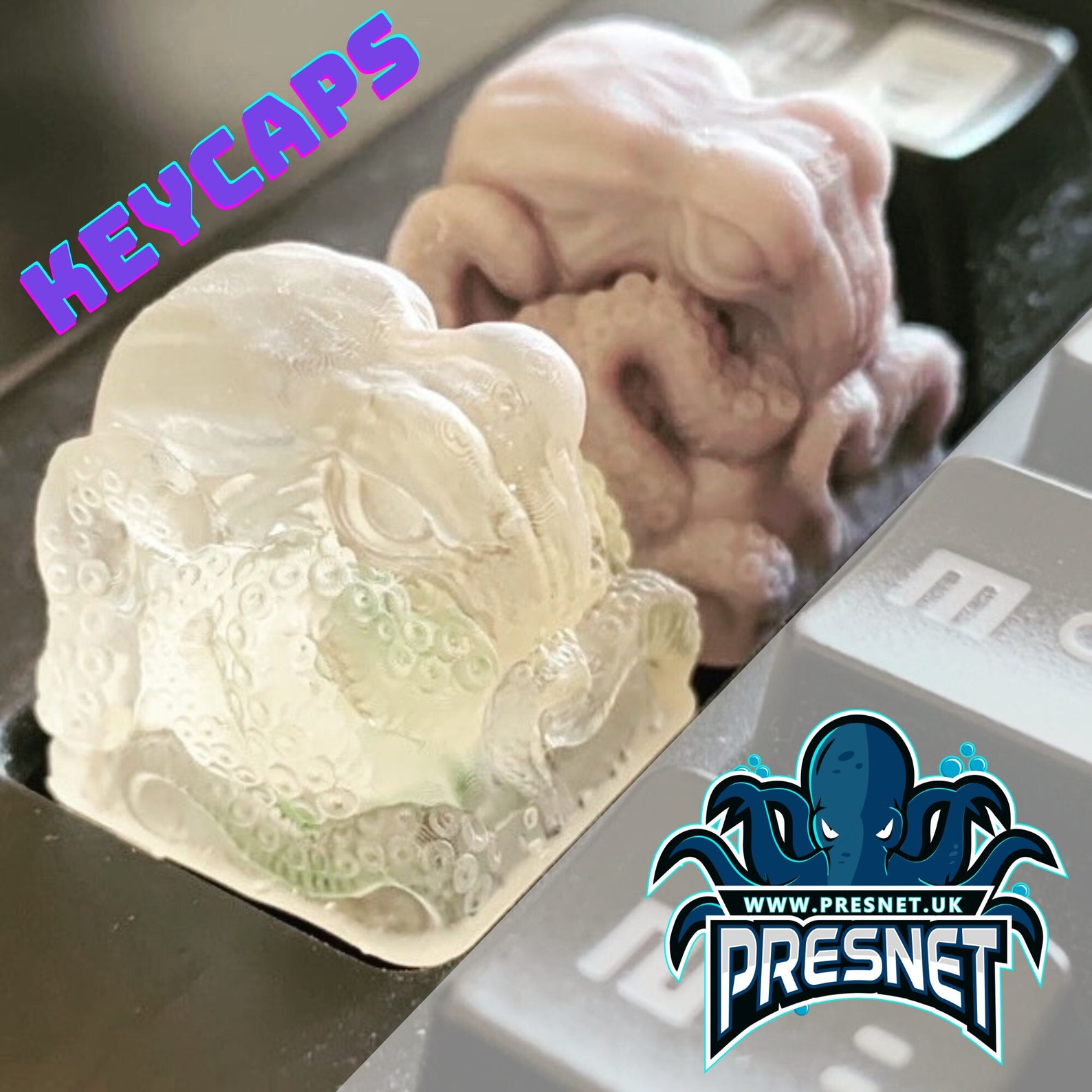 Octopus Artisan Keycap for Cherry MX Keycap Mechanical Gaming Keyboards ...