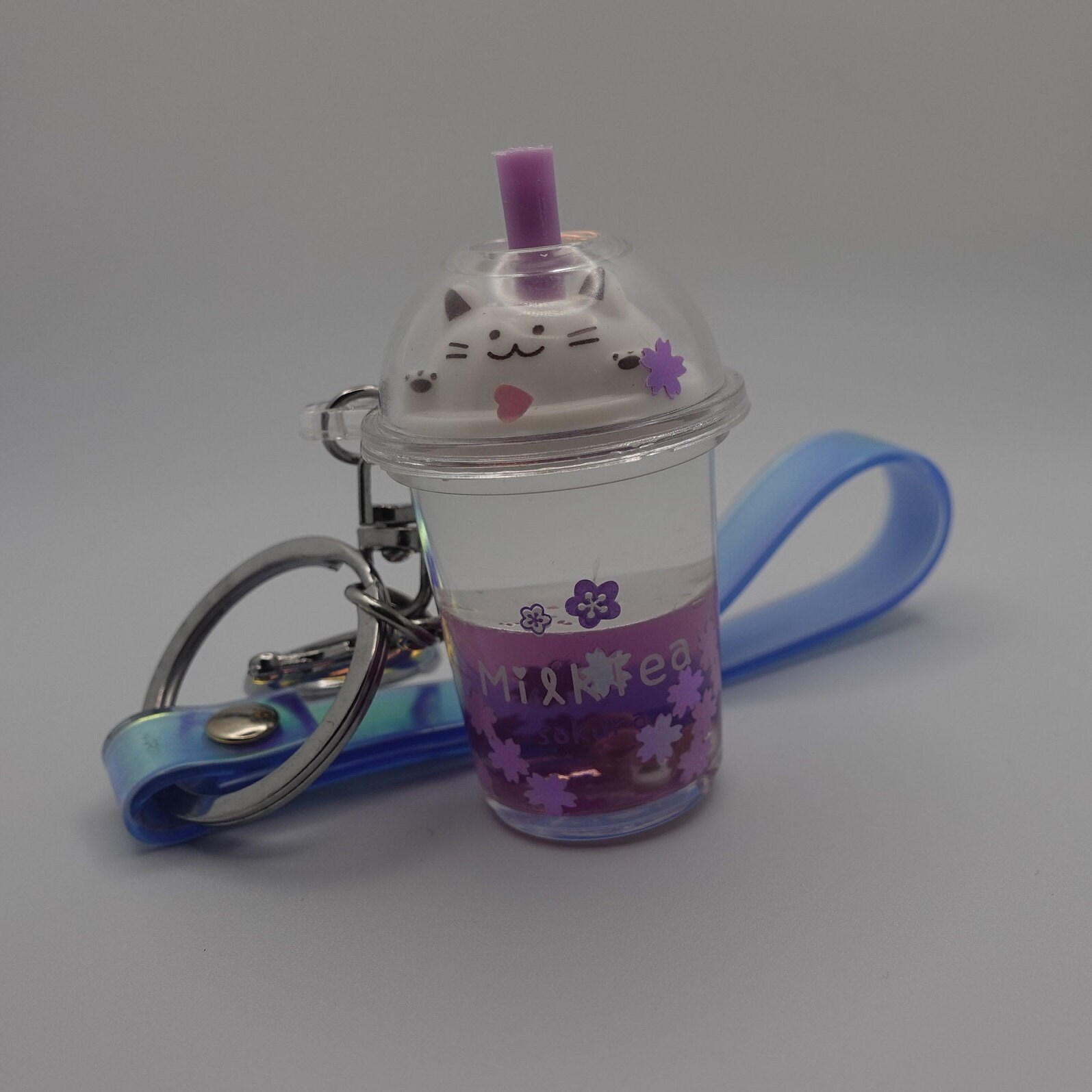 Kitten Boba Keychains - Etsy