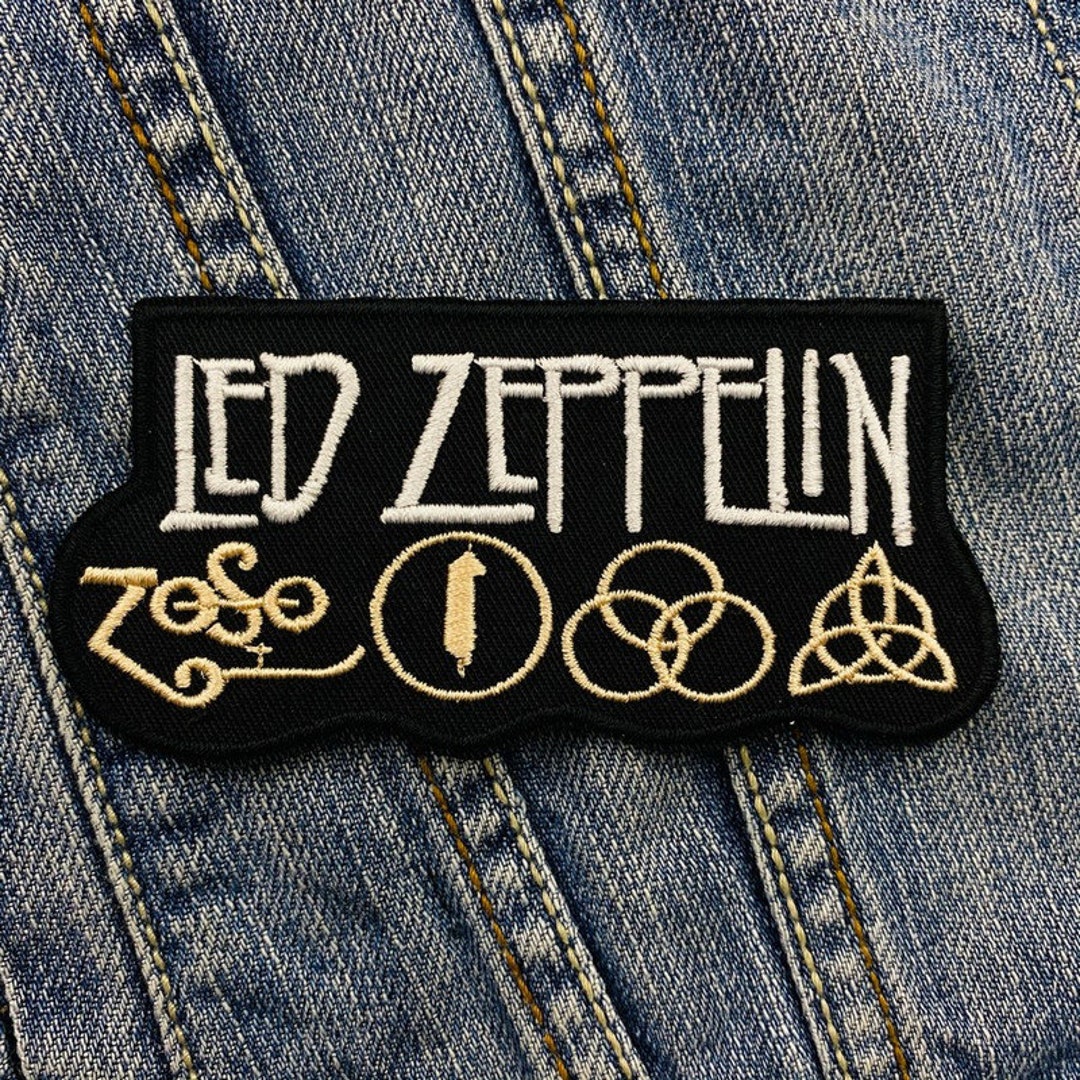 Led Zeppelin Embroidered Patch Badge Applique Iron on 382400 - Etsy