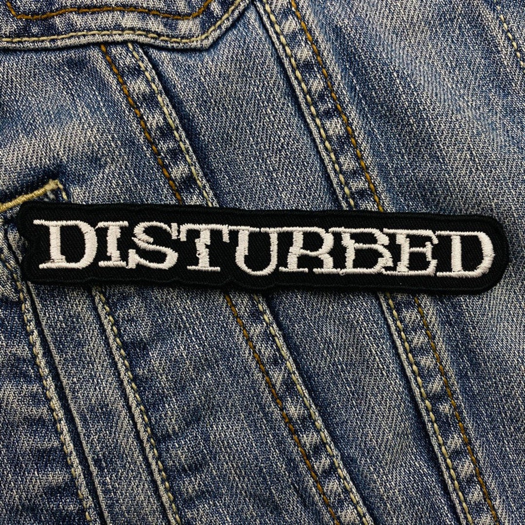 Disturbed Embroidered Patch Badge Applique Iron on 382019 - Etsy