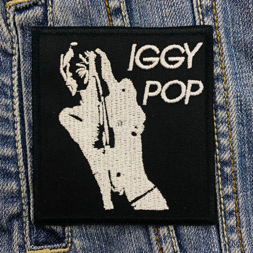 Iggy Pop Embroidered Patch Badge Applique Iron on 382249 - Etsy