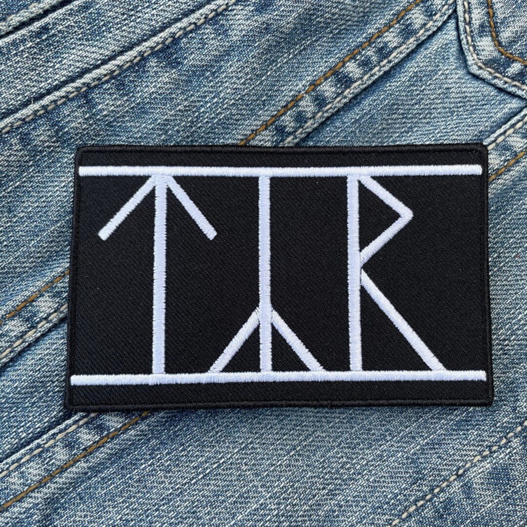 TYR Runes Embroidered Patch Badge Applique Iron on 383297 - Etsy