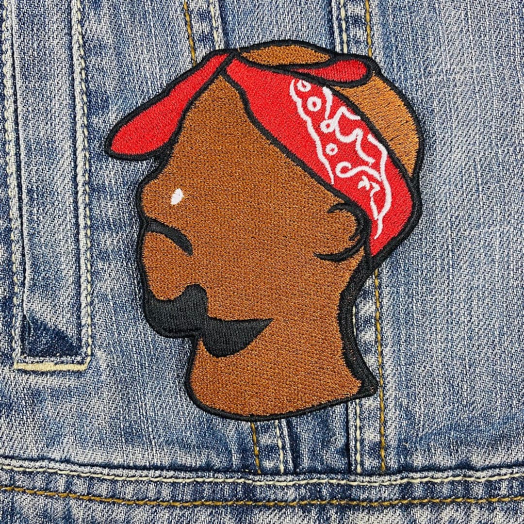 Tupac 2pac 6 Embroidered Patch Badge Applique Iron on 561363 - Etsy