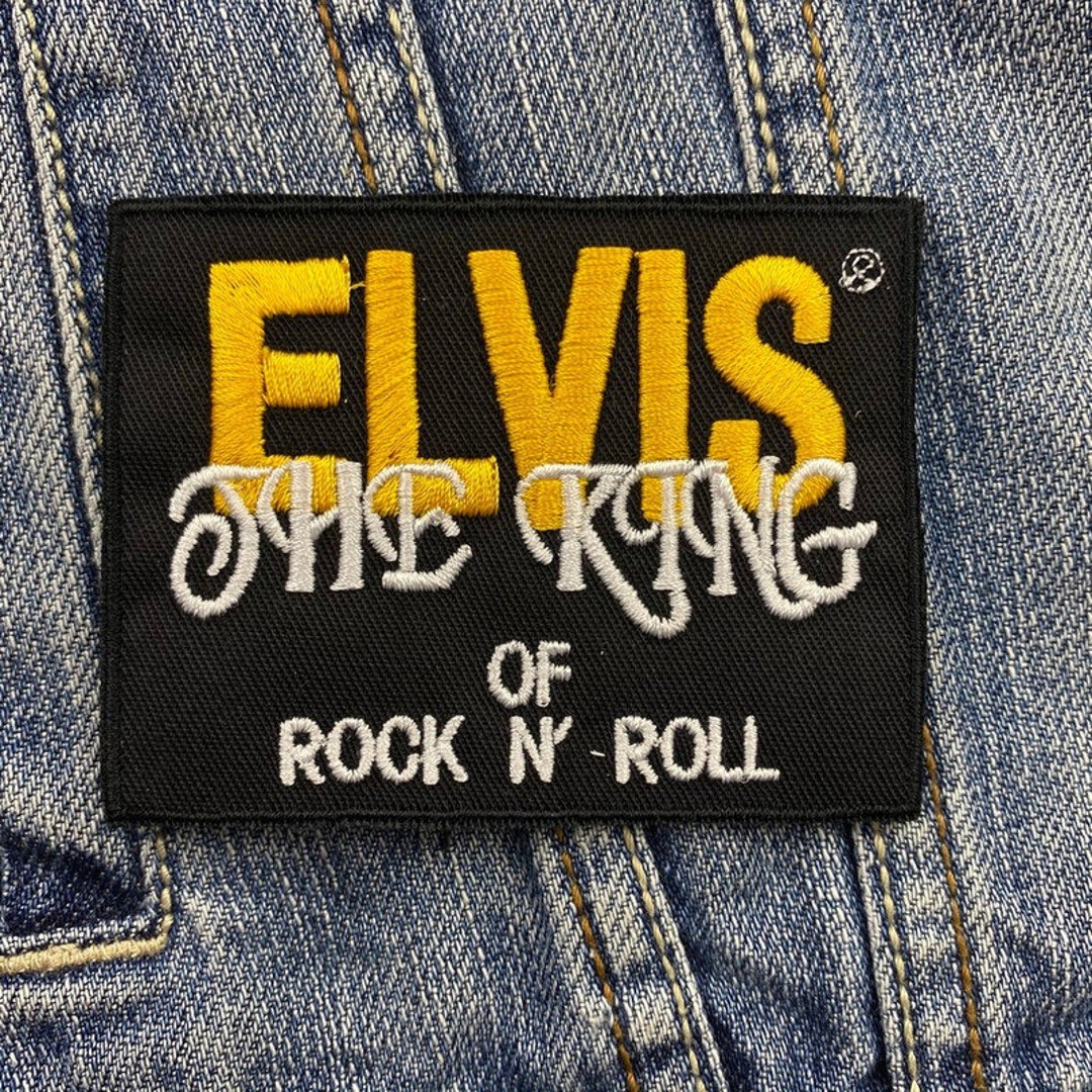 Elvis Presley Embroidered Patch Badge Applique Iron on 382065 - Etsy