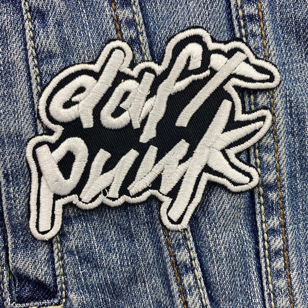 Daft Punk Embroidered Patch Badge Applique Iron on 381920 - Etsy