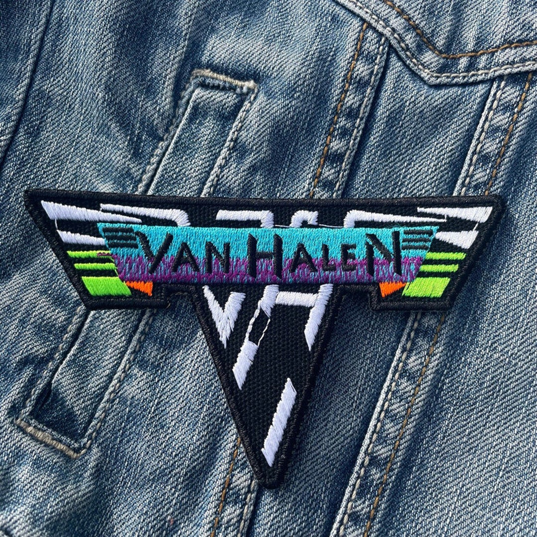 Van Halen Patch Badge Embroidered Iron on Applique 107988 - Etsy