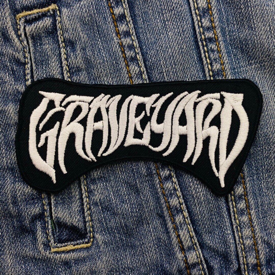 Graveyard Embroidered Patch Badge Applique Iron on 382174 - Etsy