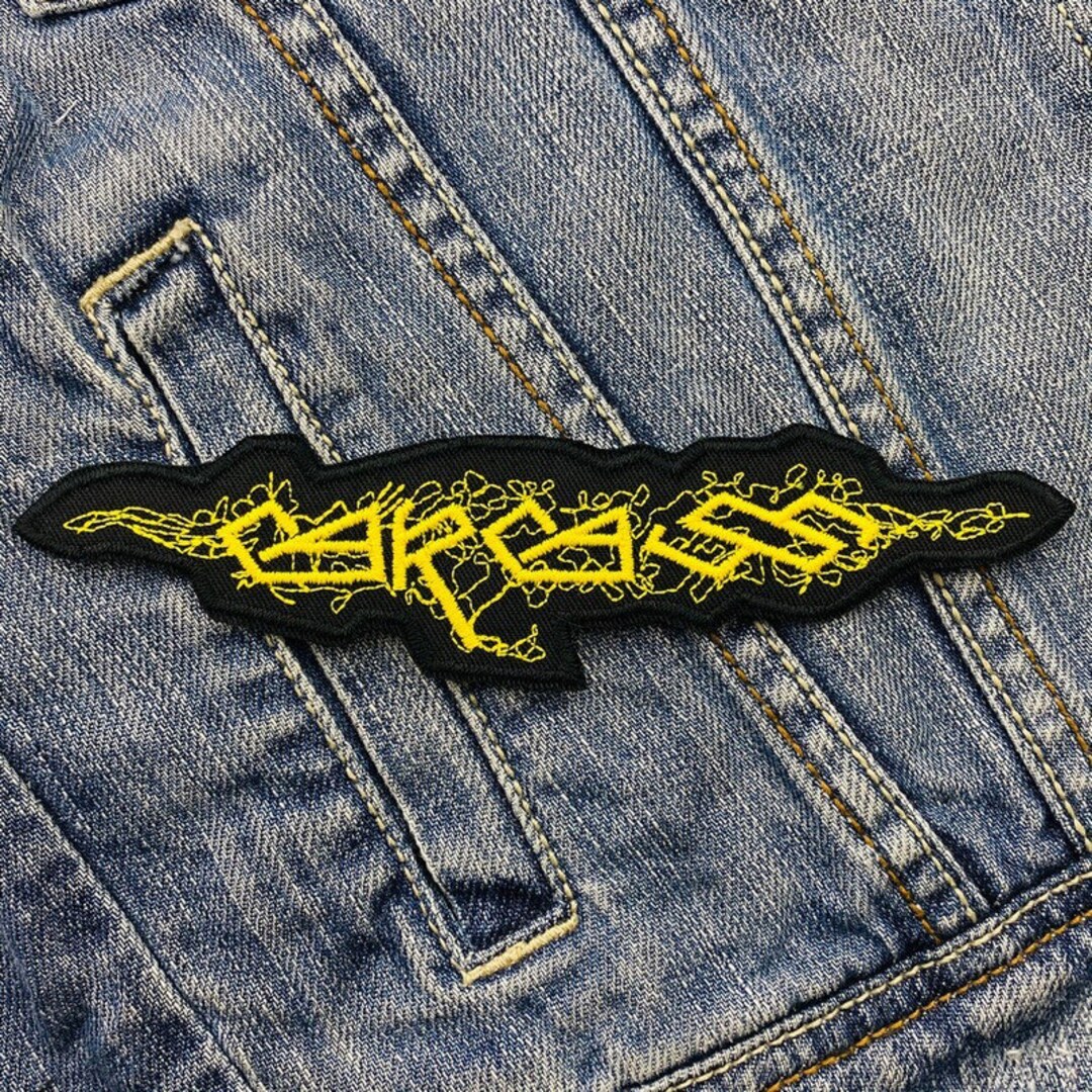 Carcass Embroidered Patch Badge Applique Iron on 381885 - Etsy