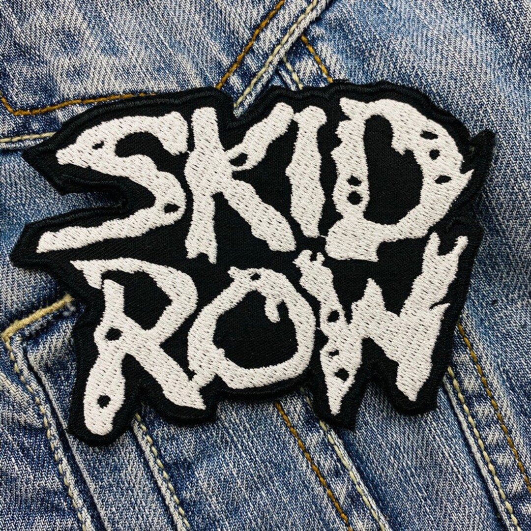 Skid Row Embroidered Patch Badge Applique Iron on 383010 - Etsy