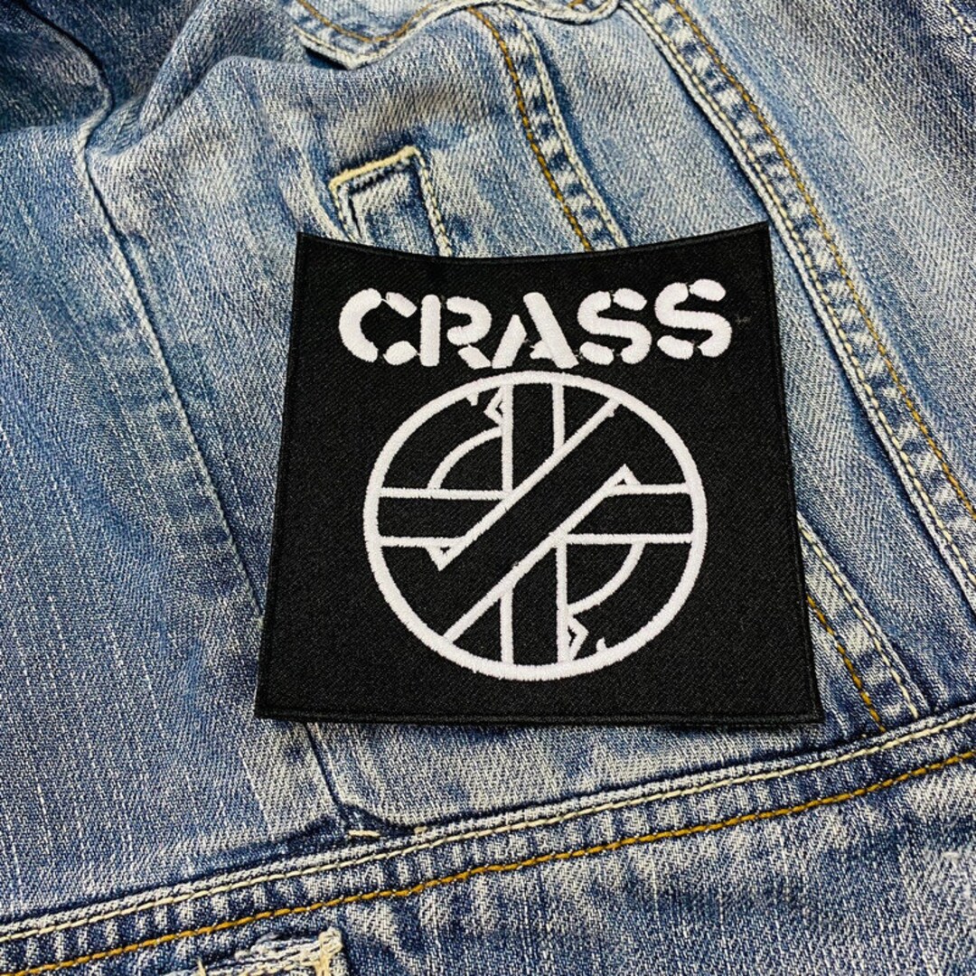Crass 2 Embroidered Patch Badge Applique Iron on 500685 - Etsy