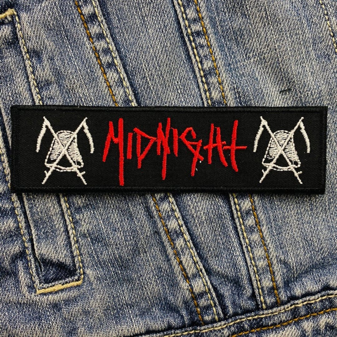 Midnight Embroidered Patch Badge Applique Iron on 382543 - Etsy