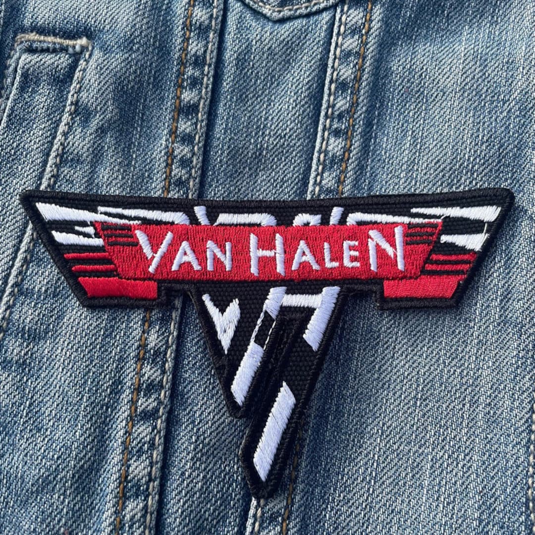 Van Halen Patch Badge Embroidered Iron on Applique 024358 - Etsy