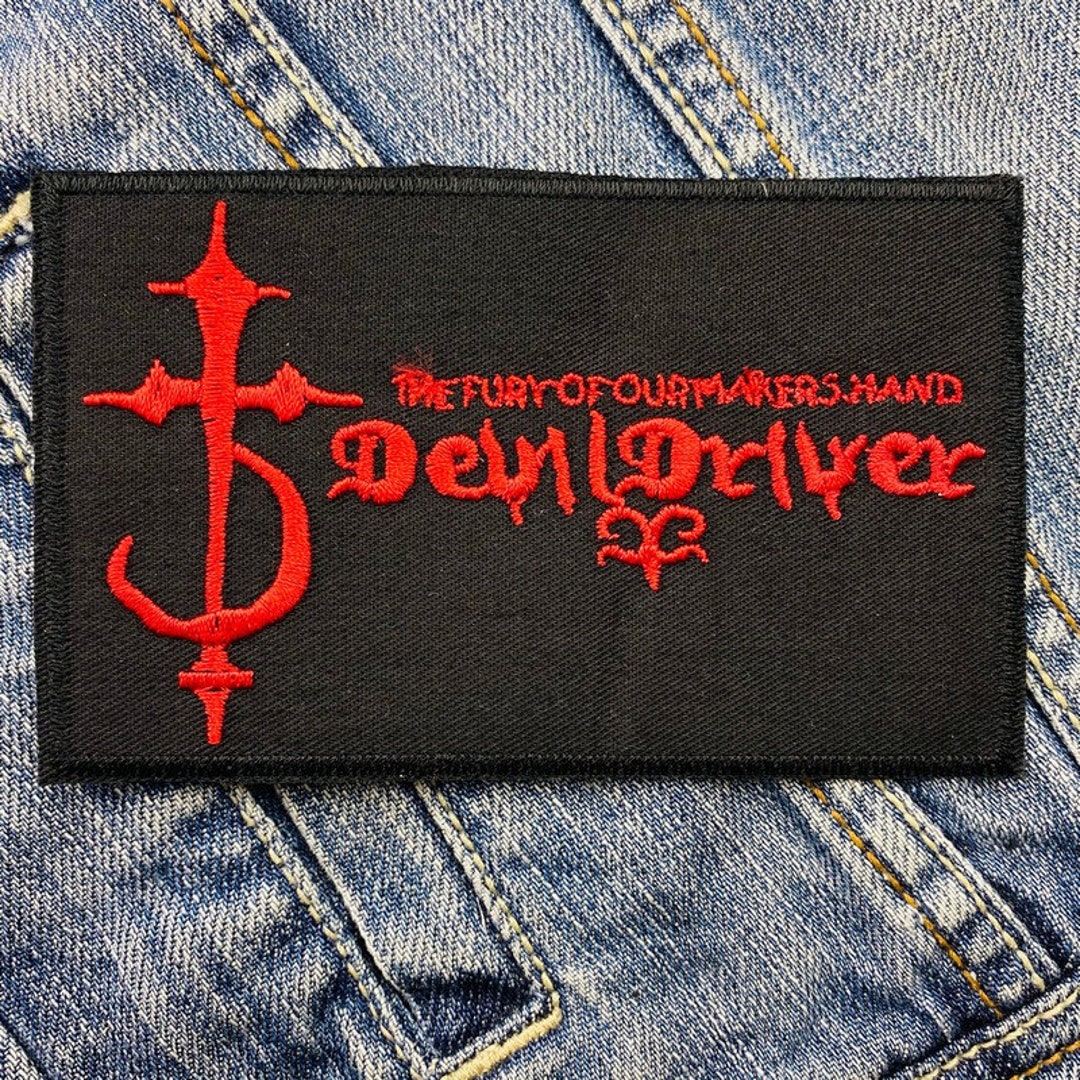 The Fury of Our Makers Hand Devildriver O Embroidered Patch Badge ...