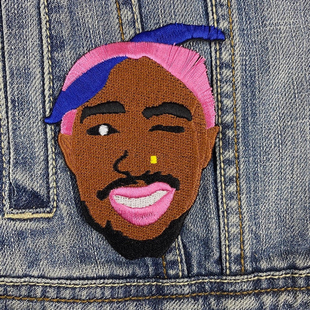 Tupac 2pac 11 Embroidered Patch Badge Applique Iron on 725062 - Etsy