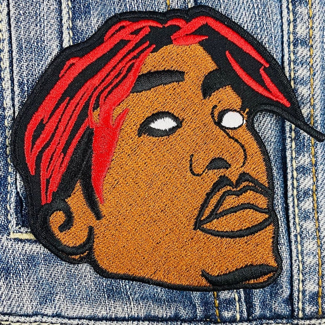 Tupac 2pac 16 Embroidered Patch Badge Applique Iron on 725059 - Etsy